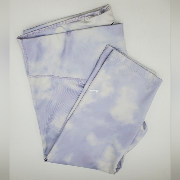 Nike | Pants & Jumpsuits | Nike Leggings Plus Size One Icon Clash Crop ...